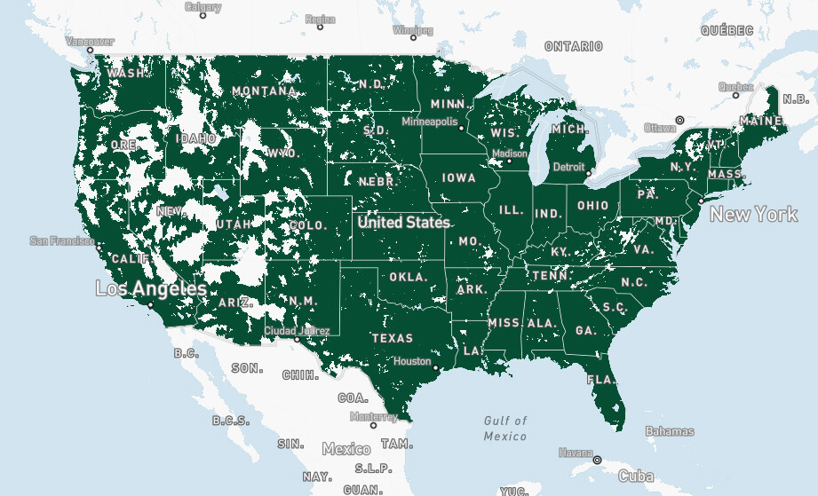 Nationwide 5G & 4G LTE Cell Phone Coverage Map | Astound Mobile Nationwide 5G & 4G LTE Cell Phone Coverage Map | Astound Mobile
